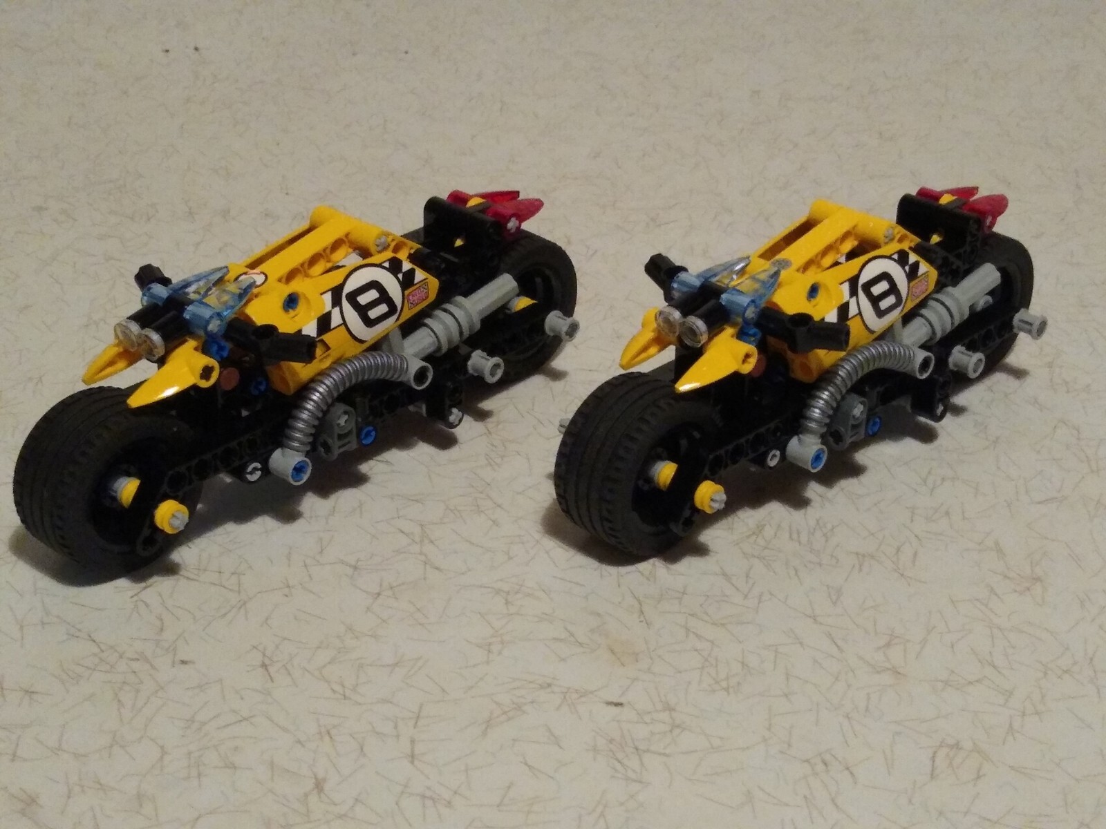 LEGO TECHNIC: Stunt Bike (42058) X 2 2017 40th anniversary | eBay