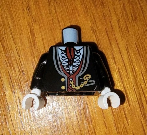 LEGO® Torso For Lord Vampyre Minifigure vampire 9468 10228 Black Suit ...