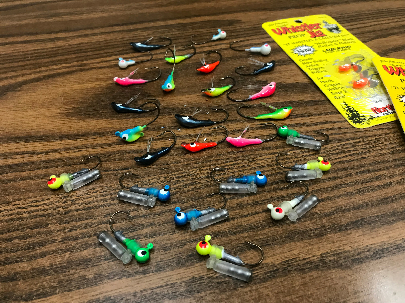 Northland Whistler Jig Propeller Blade and jig lot bass walleye | eBay