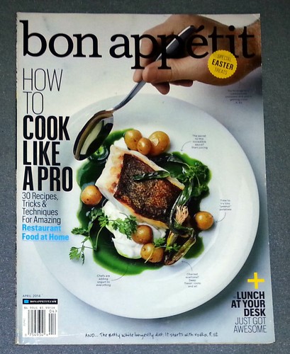 Bon Appetit Magazine - April 2014 How To Cook Like A Pro | eBay
