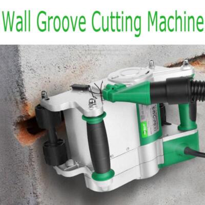 110V/220V Electric Brick Wall Chaser Floor Wall Groove Cutting Machine ...