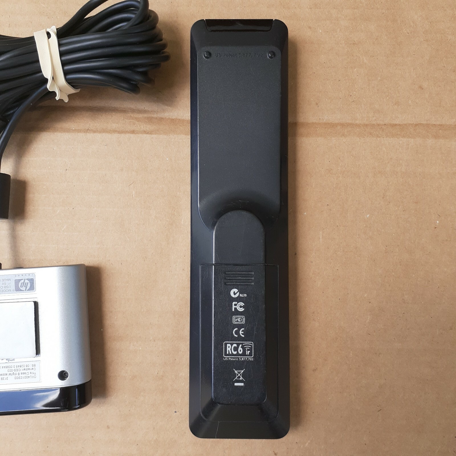 HP 5069-8345 Replacement Media Center Remote Control + USB sensor ...