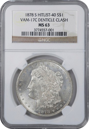 1878-S MORGAN SILVER DOLLAR VAM-19A TORN BONNET NGC MS-63 | eBay