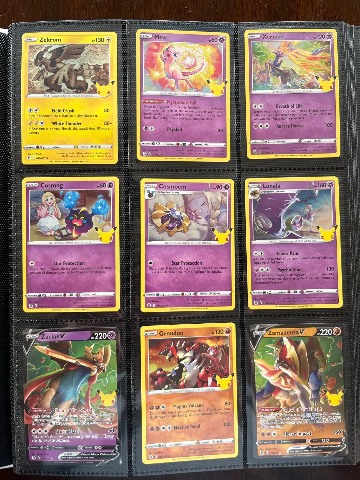 Pokémon 25th Anniversary Complete Full Set (118/100) 2021 + Celebration ...