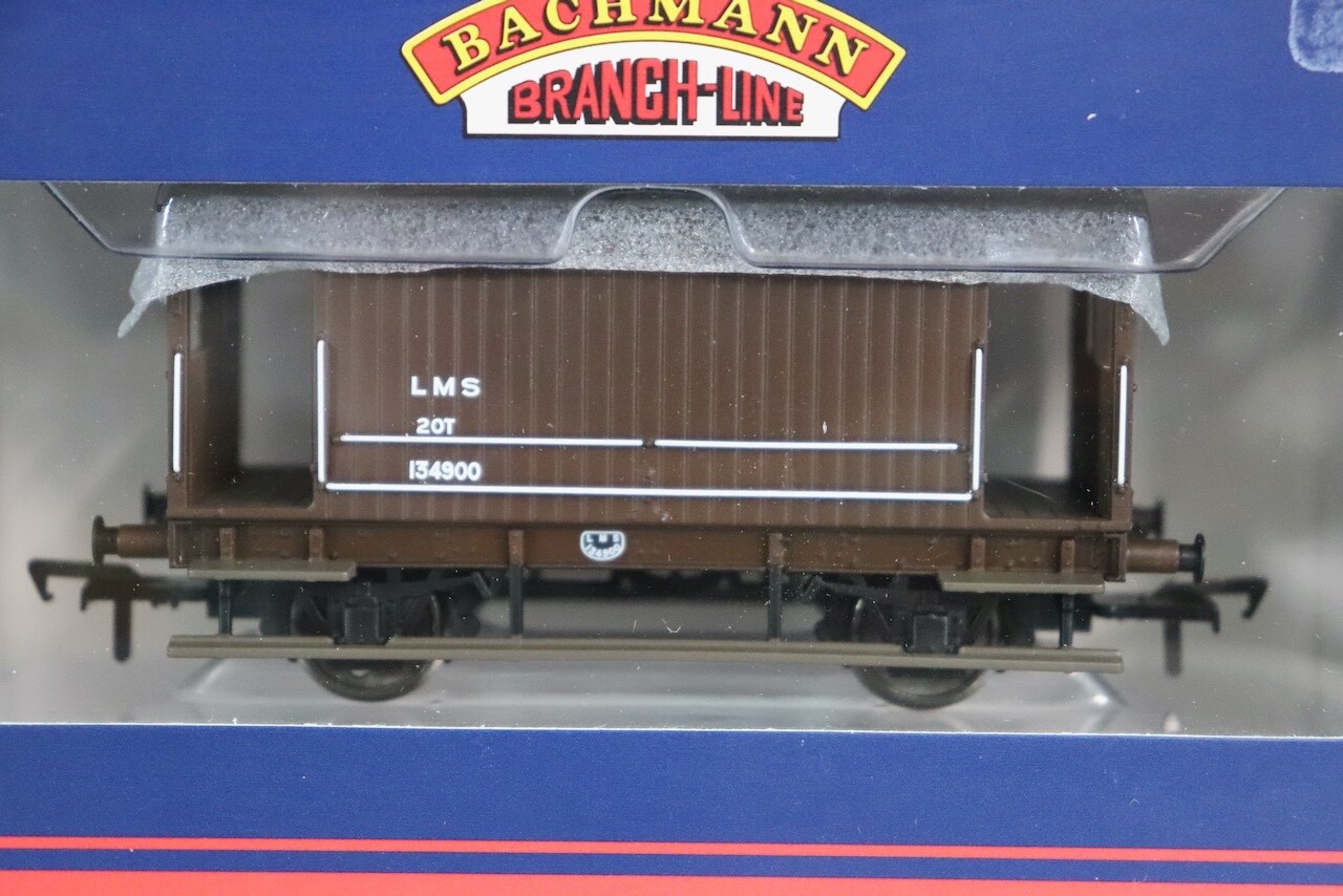 BACHMANN 38-553A LMS BAUXITE MIDLAND BRAKE VAN WAGON 134900 without ...