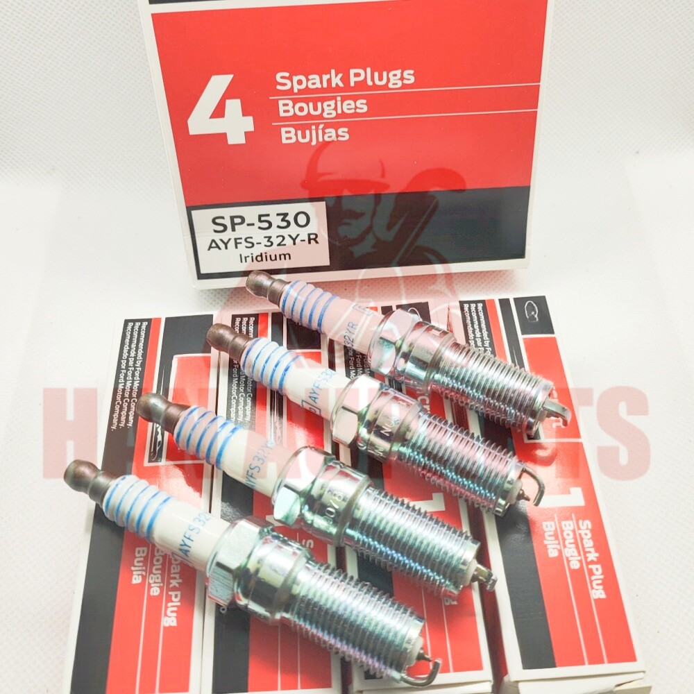 SET OF 4 SP-530 AYFS32YR Iridium Spark Plugs For Ford Escape Lincoln ...