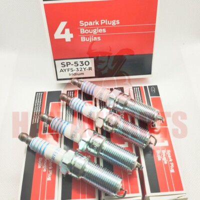 SET OF 4 SP-530 AYFS32YR Iridium Spark Plugs For Ford Escape Lincoln ...