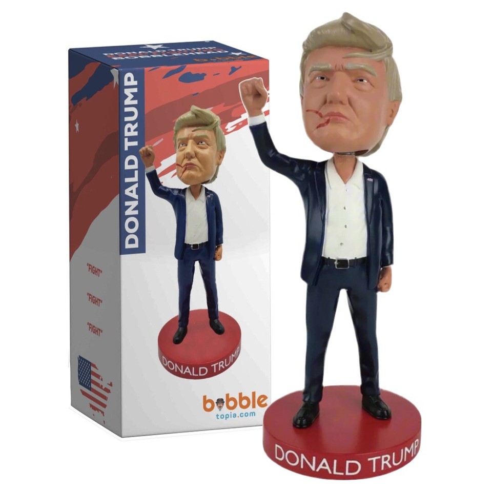 Donald Trump “Keep Fighting” Bobblehead, Trumpinator MAGA Patriot JD ...