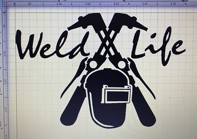 WELD LIFE Vinyl Sticker (More Colors Available) | eBay