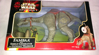 Hasbro Star Wars Episode 1 (FAO Scwartz Exclusive) FAMBAA w/ Gungan ...