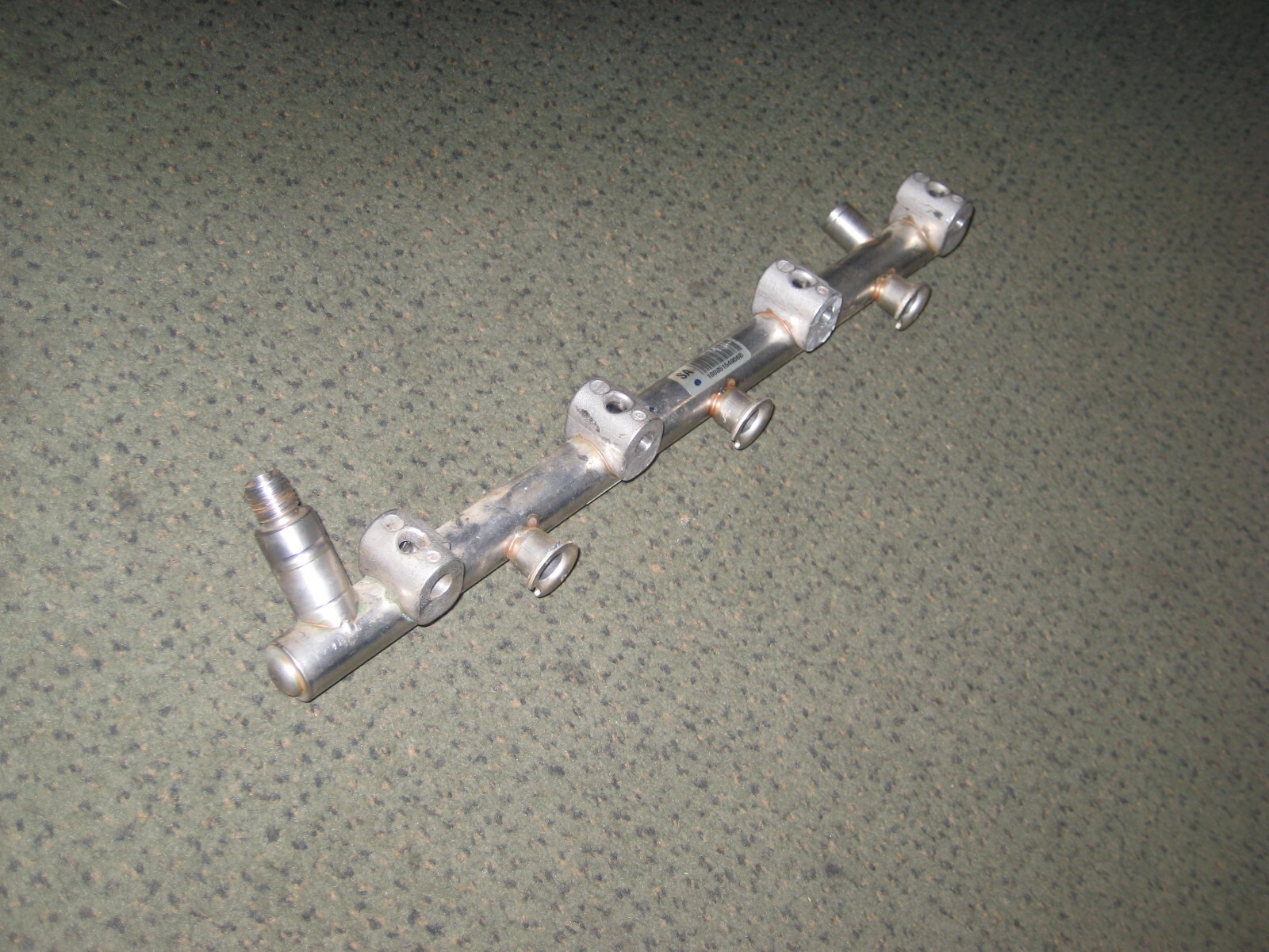 95v003 Fuel Injectors Set With Rail 2010 Chevrolet Traverse 3.6 ...