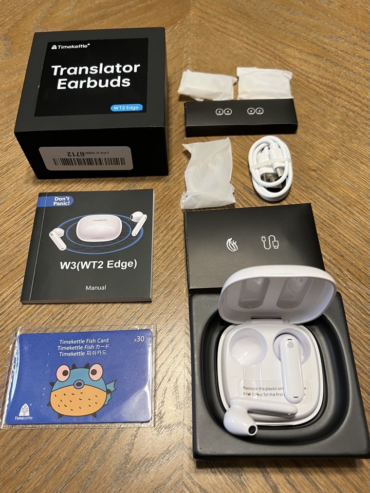 Timekettle WT2 Edge W3 Translator Device Bidirectional Earbuds (Onilne ...