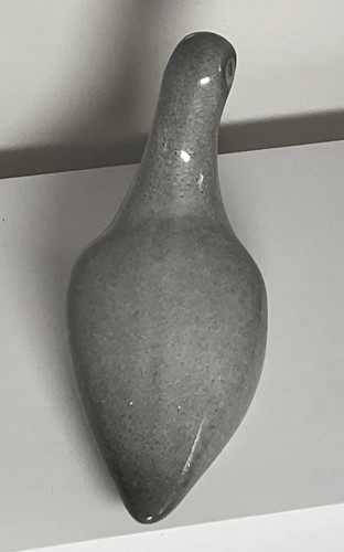 Howard Pierce Doves 2 Light Gray Glossy Vintage MCM Calif Art Pottery ...