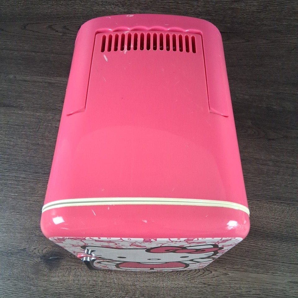 2011 Hello Kitty Mini Fridge Novelty Refrigerator 11"x9.5"x7.5"NO CABLE ...