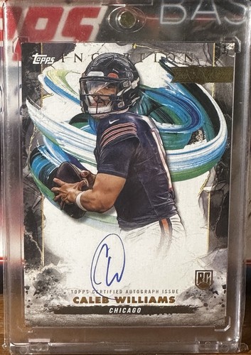 2024 Topps Inception Caleb Williams RC AUTO ON CARD #RA-CW - Bears | eBay