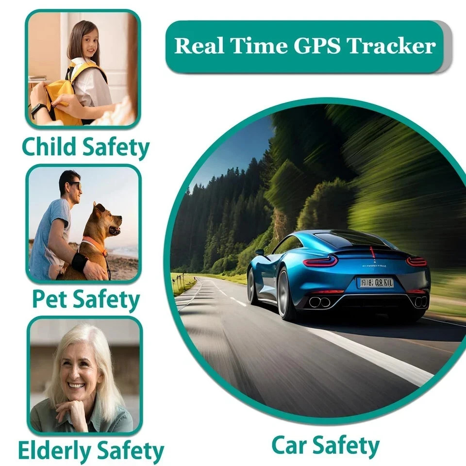 Original GPS UK Registered Car Tracker Portable Magnetic Vehicle Devic ...