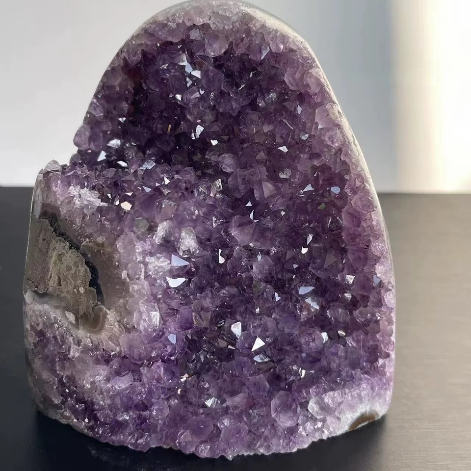 1PC Natural Amethyst Crystal Cluster Quartz Raw Crystals Healing Stone ...