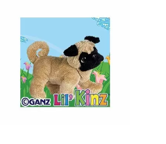 Webkinz lot of 6 LIL KINZ PUGS dog puppy HS106 New Sealed Unused Tag ...