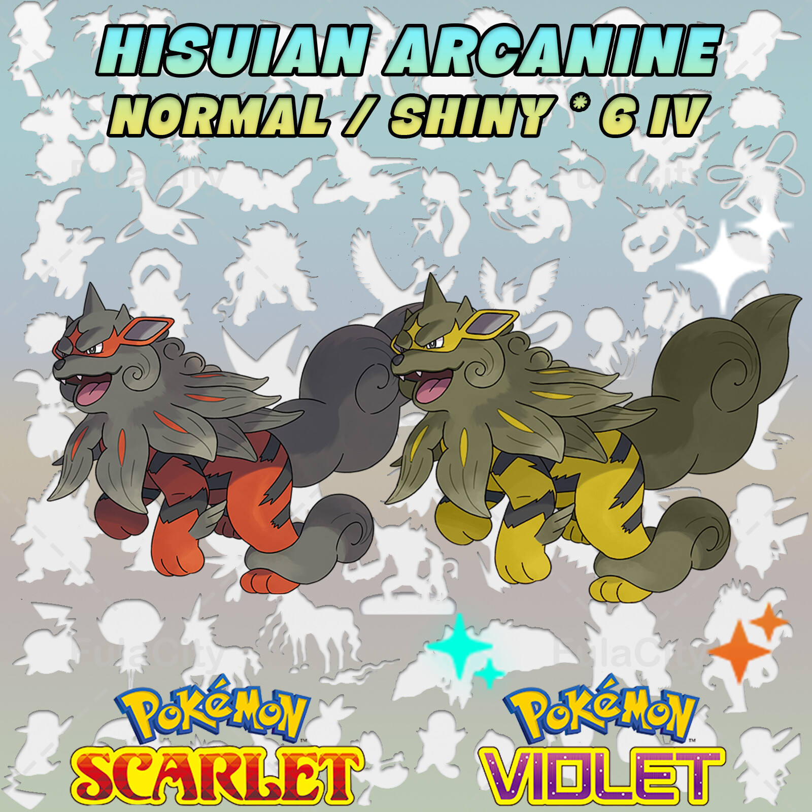 Pokemon Shiny Arcanine