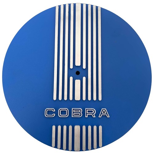 Ford Shelby Cobra Blue Air Cleaner Kit - 13" Round, Raised Logo - CLOSE ...
