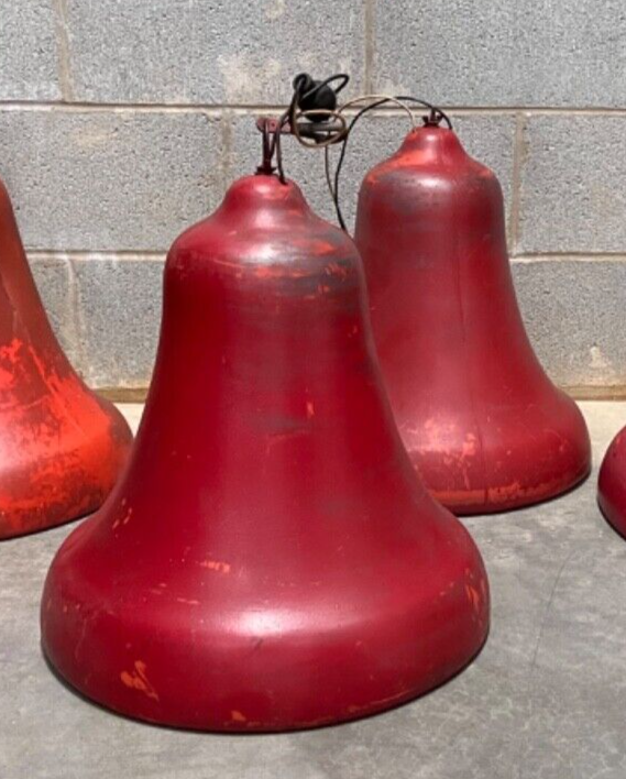 HUGE MUNICPAL VINTAGE BLOW MOLD BELL 16" as is As Seen Parts | eBay