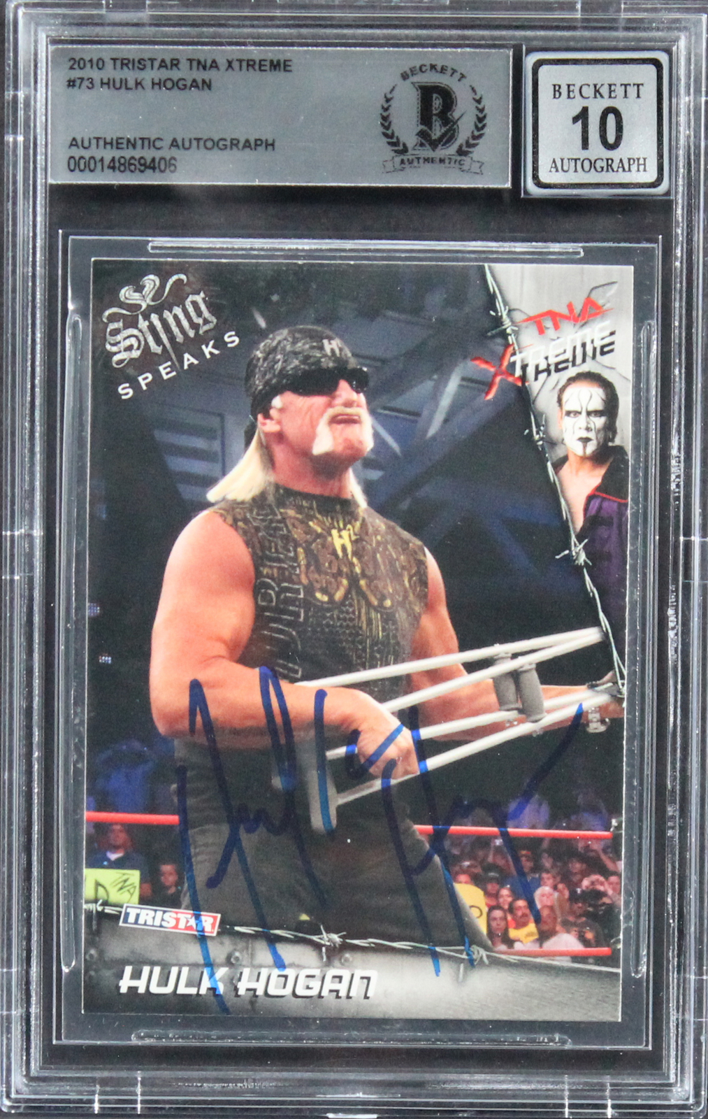 Hulk Hogan Autographed Memorabilia | Signed Photo, Jersey, Collectibles ...