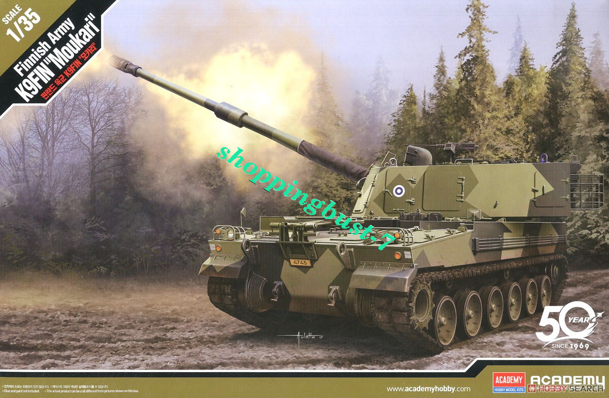 Academy 13519 1/35 Finnish Army K9FIN "Moukari" 155mm self-propelled ...