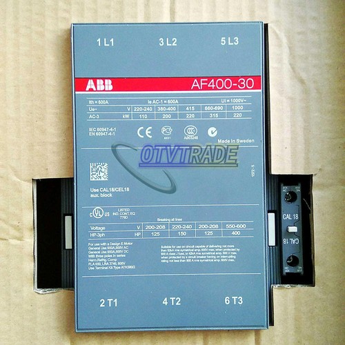 ONE ABB Contactor AF400-30-11 NEW | eBay