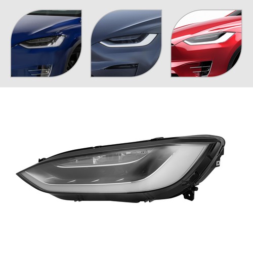 For 2015-2019 Tesla Model X LED Headlight Assembly Headlamp Left Driver ...