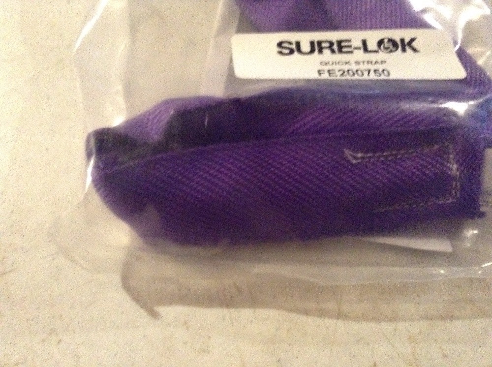 SURE-LOK 12" NYLON QUICK STRAP FE200750 WHEELCHAIR SECUREMENT TIEDOWN ...
