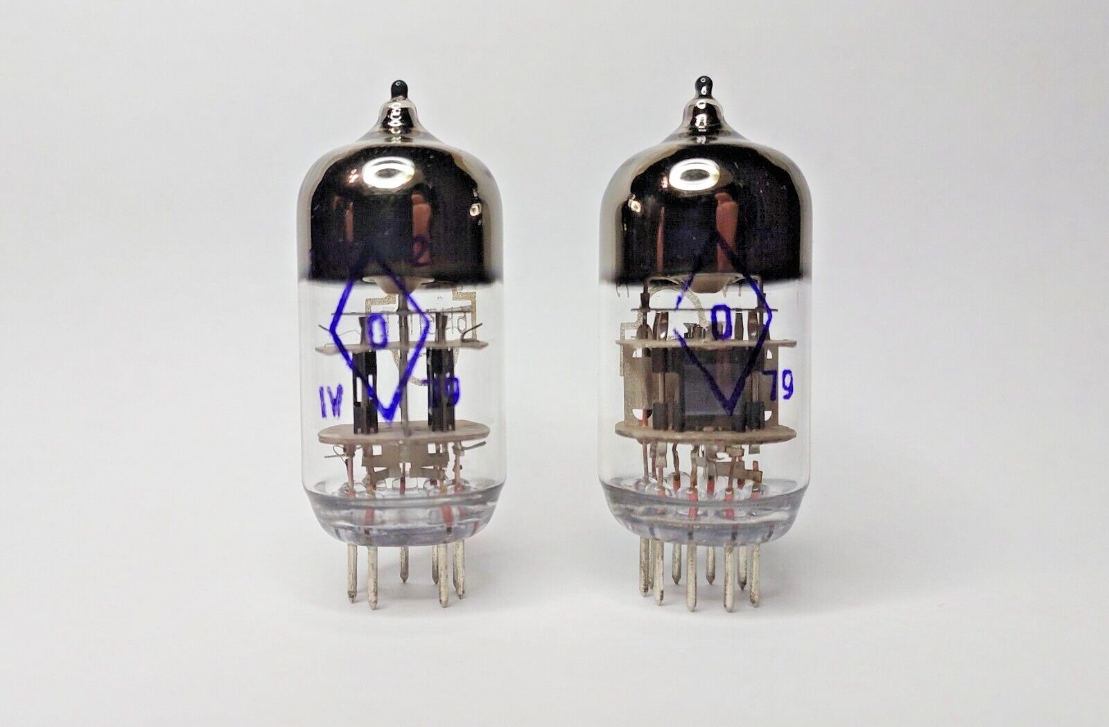 6N3P-E 6N3 (6Н3П-Е) (6385 ECC42) MATCHED PAIR (2pcs) 1970's TUBES New ...