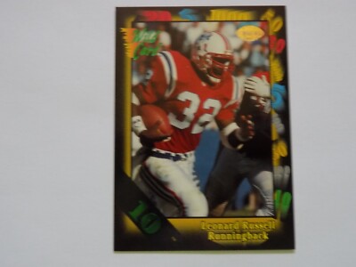 1991 Wild Card 10 Stripe Leonard Russell Card #76 | eBay