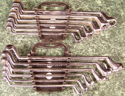 12pc DEEP Double OFFSET BOX WRENCH SAE and METRIC CRV Chrome Vanadium ...