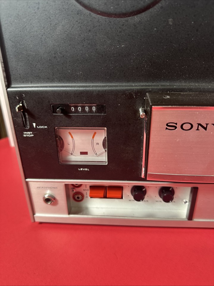 Sony TC-255 Reel to Reel Tape Recorder Powers On. AS IS. Please Read | eBay