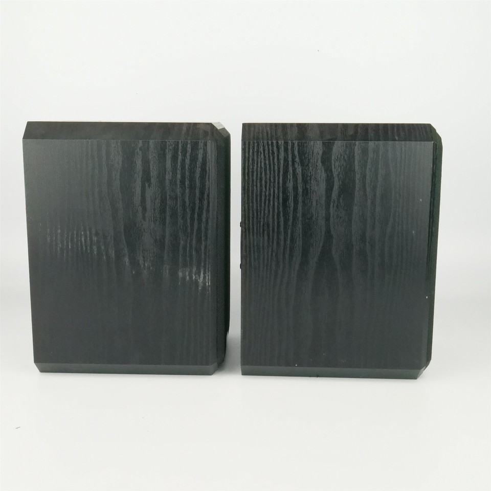 Boston Acoustics HD5 Bookshelf Speakers Pair 2 Way Black Tested | eBay