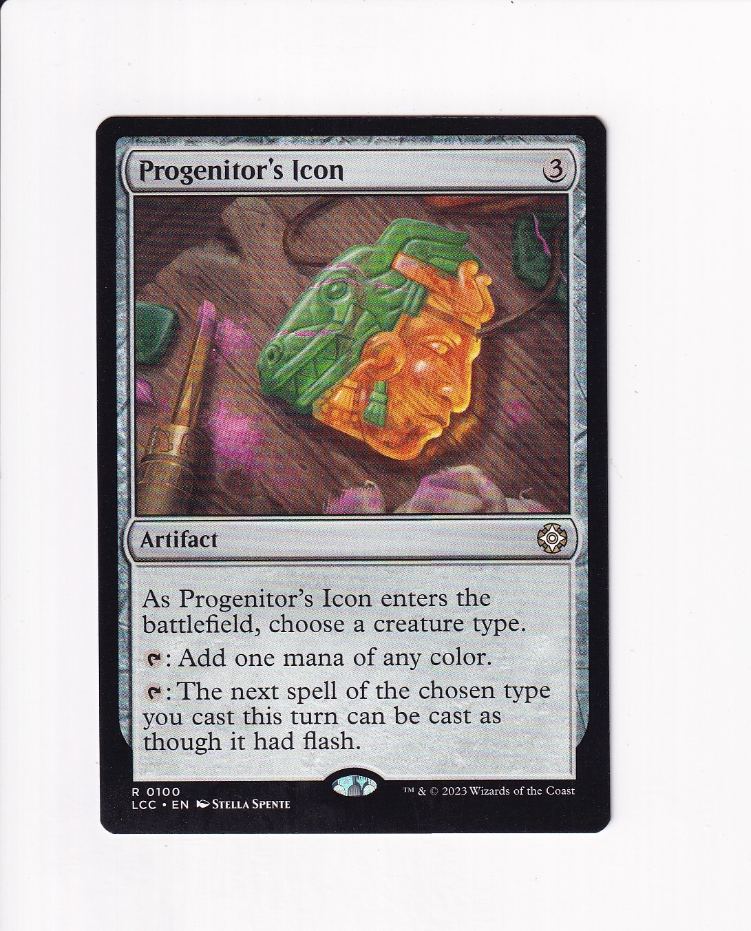 2023 MTG MAGIC COMMANDER THE LOST CAVERNS OF IXALAN PROGENITOR'S ICON ...