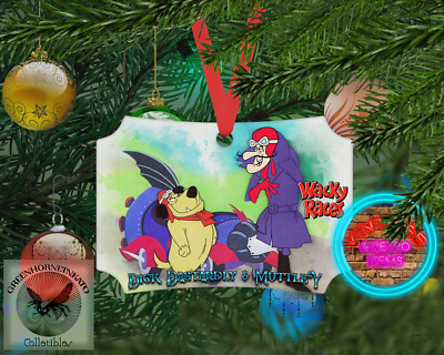 DICK DASTARDLY & MUTTLEY Wacky Races Berlin Shape MDF Hardboard ...