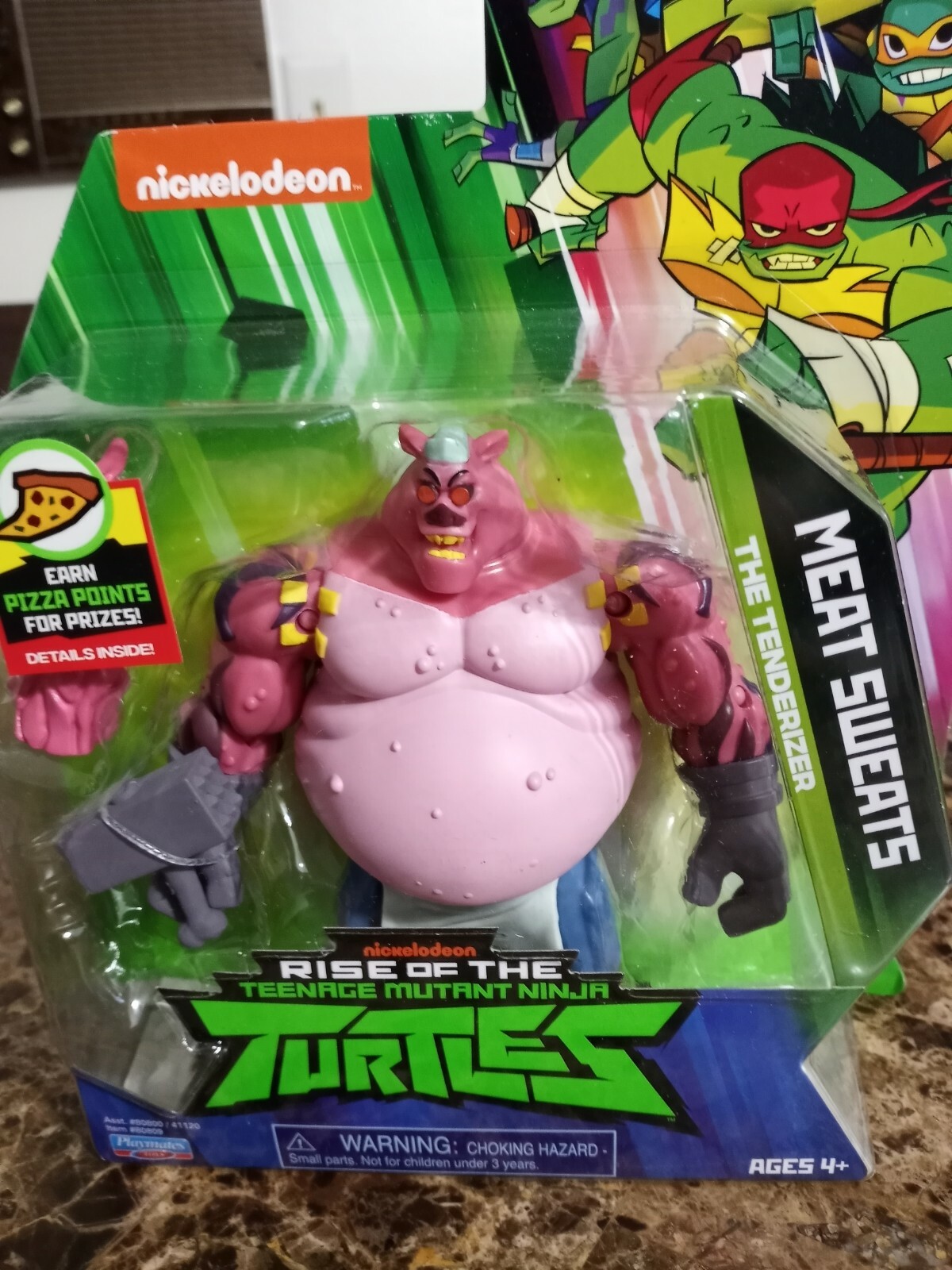 Rise of the Teenage Mutant Ninja Turtles Meat Sweats TMNT Action Figure ...
