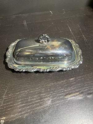 Butter Dishes - Oneida Silver Plate Butter Dish