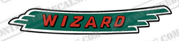 Fits Wizard W Series Outboard Motor Engine Decal Kit - 1940's | eBay