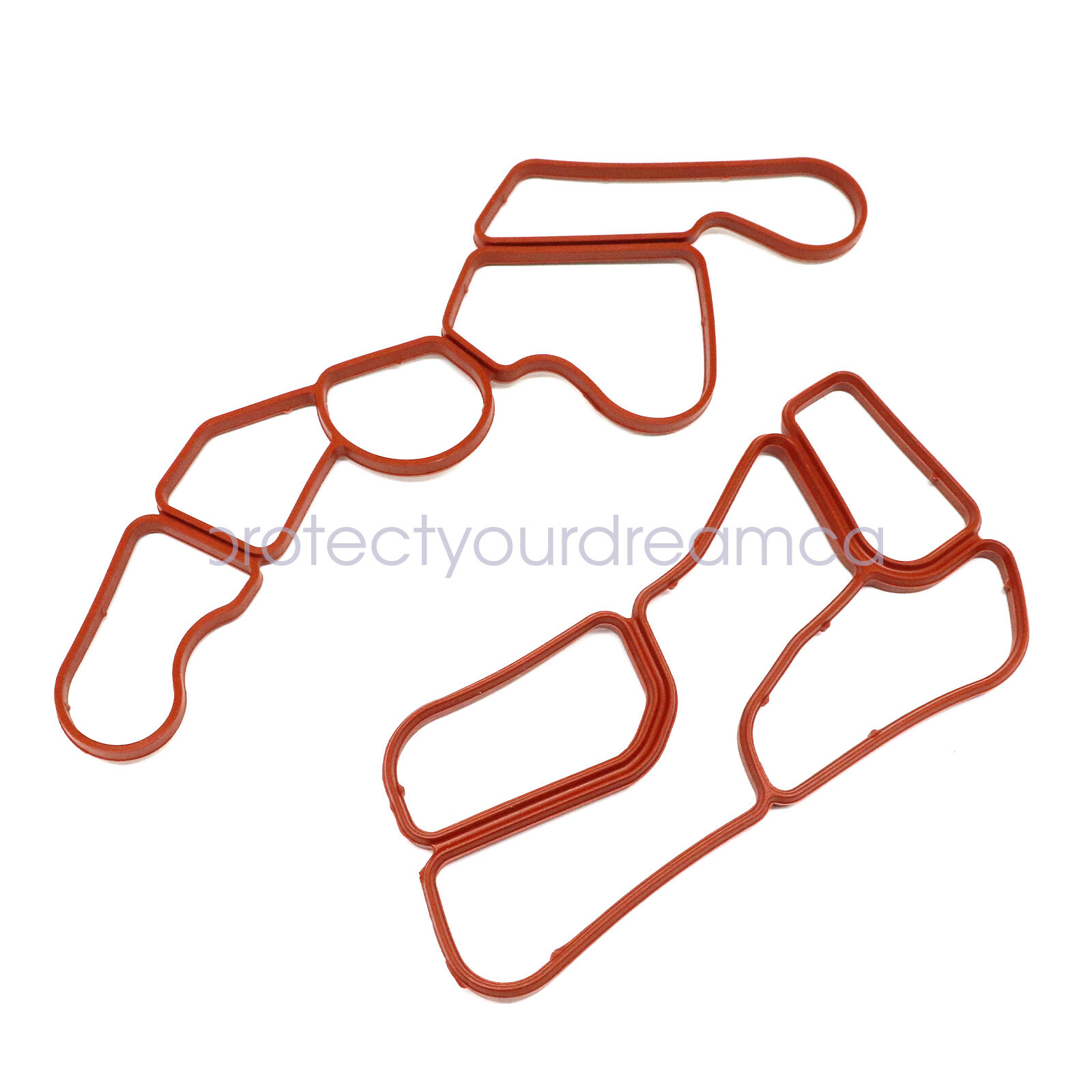 Fits Mercedes-Benz W211 Engine Oil Filter Housing+Oil Cooler Gasket ...