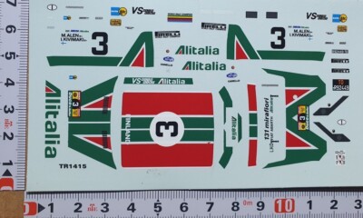 DECALS 1/43 FIAT 131 ABARTH - #3 - ALEN - SAFARI RALLY 1979 - DCC14348 ...