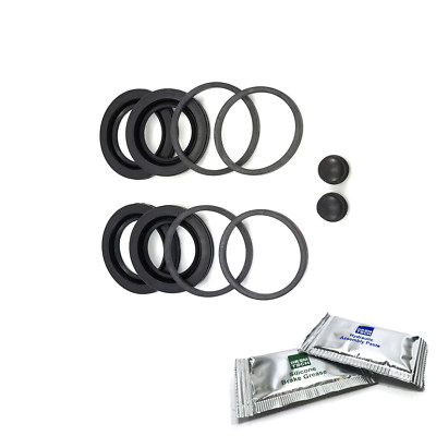 FRONT BRAKE CALIPER REPAIR KIT FITS: MERCEDES S-CLASS W220 4 POT BREMBO ...