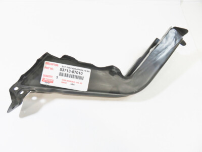 Genuine OEM Toyota 53713-07010 Passenger FR Fender Apron Extension ...