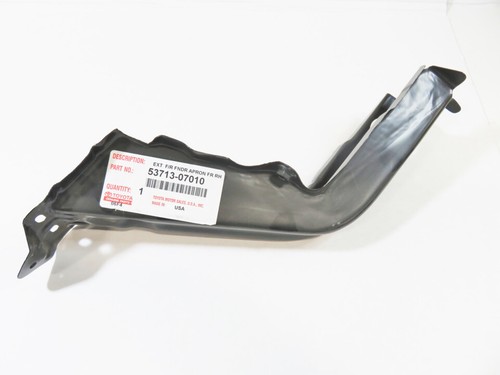 Genuine OEM Toyota 53713-07010 Passenger FR Fender Apron Extension ...