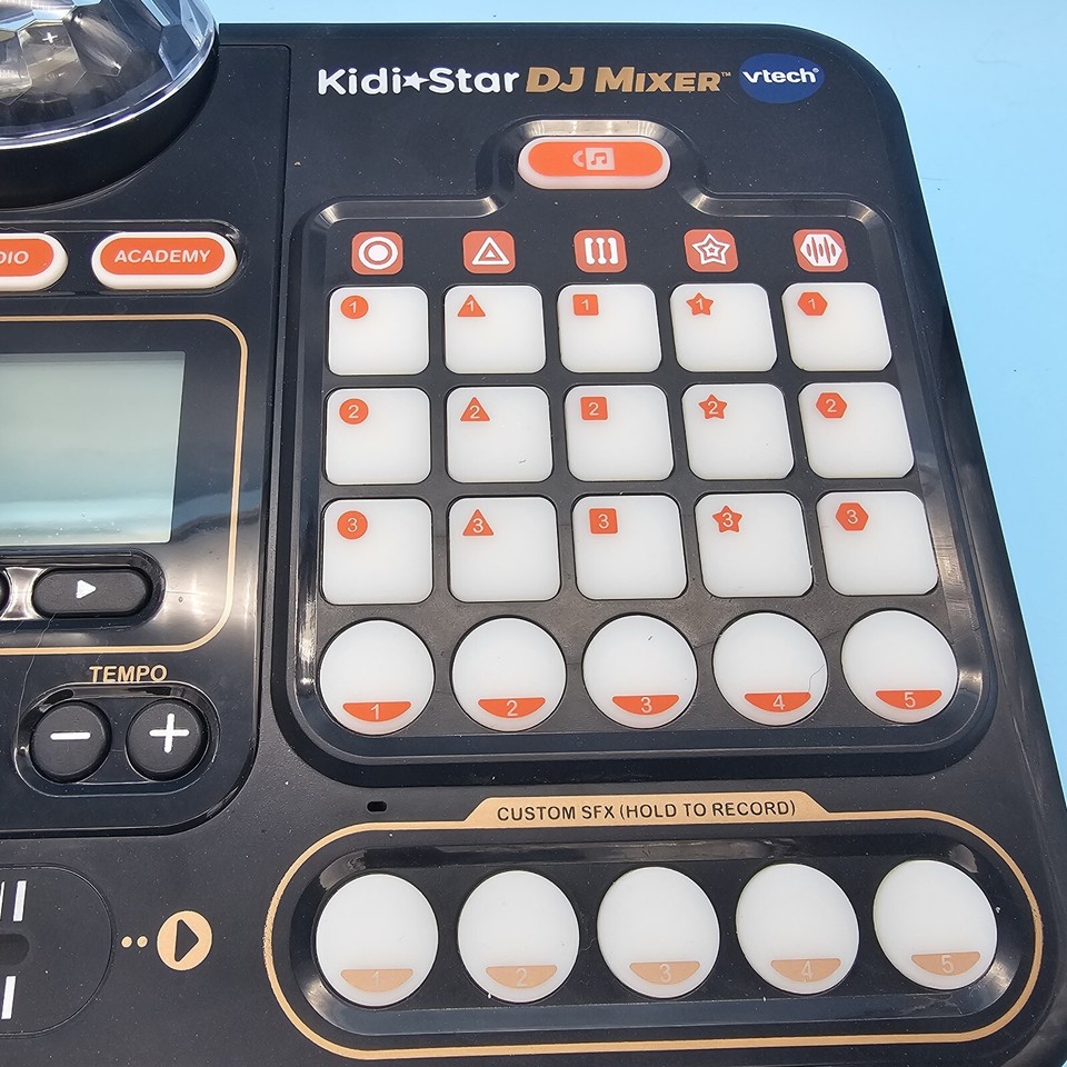 VTech Kidi Star DJ Mixer Musical Electronic Kid's Music Art Toy Hip Hop ...