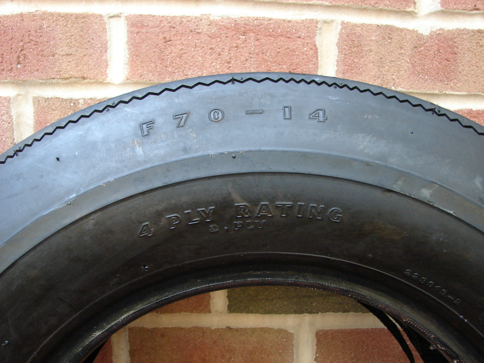 DATED 5-67 GOODYEAR F70-14 REDLINE TIRE GTO FIREBIRD CHEVELLE CAMARO ...