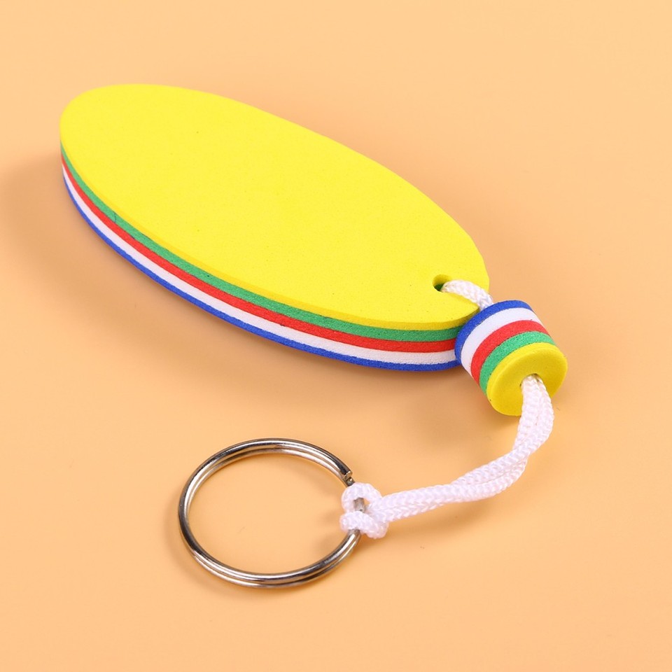 4 Pcs /pack EVA Floating Keychain Key Ring Key Holder for Marine Boat ...