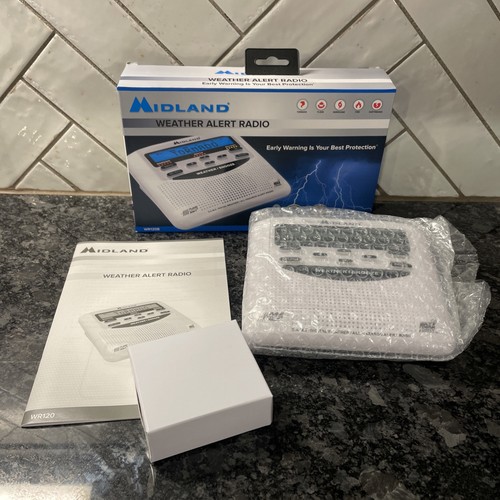 Midland WR-120B NOAA Weather Alert Radio – Early Warning System – NEW ...