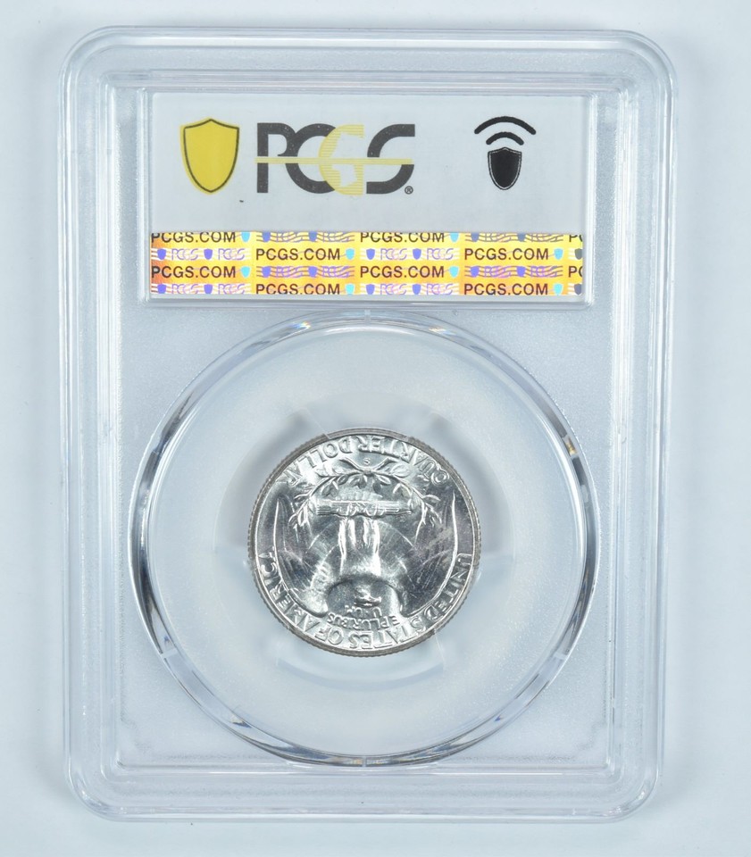 1948-S Washington Quarter Boston Collection MS65 PCGS Blue Label | eBay